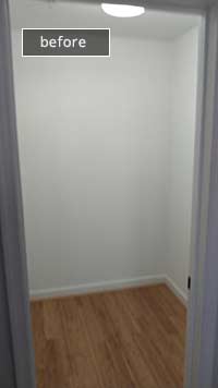 Before and After Closet - Ms. Fixit