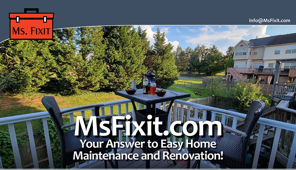 August, 2022 - Ms. Fixit