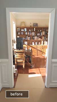 Before & After Office - Ms. Fixit