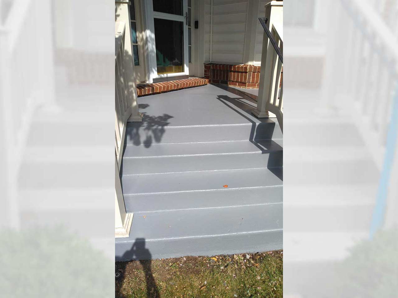 Before & After Porch - Ms. Fixit